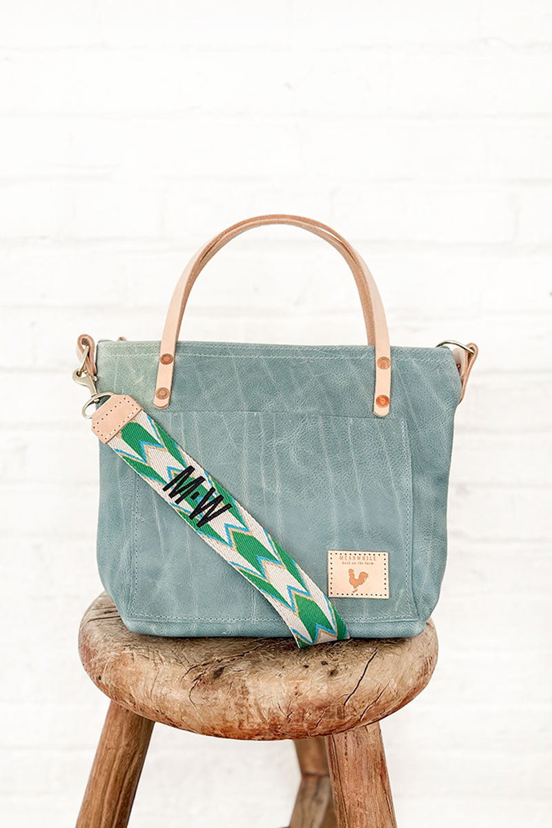 Green Chevron Crossbody Strap | Meanwhile Back on the Farm | Cross Body Straps for Handbags