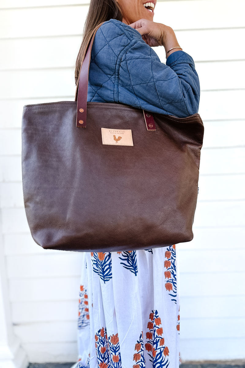 Limited Edition* Mocha Tuscan Leather Adventure Travel Bag