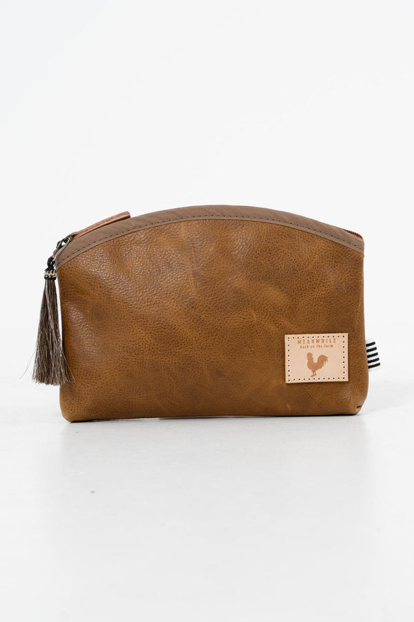 Camel Leather Clutch | Full Grain Leather Handbag | Meanwhile Back on ...