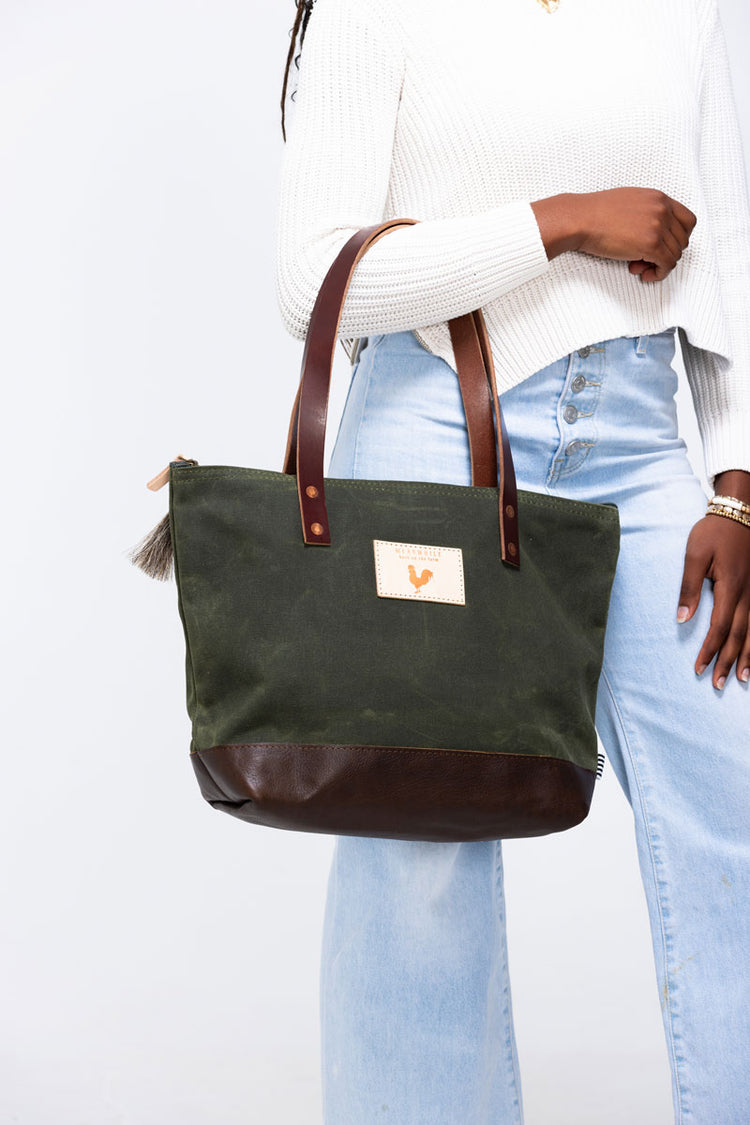 Olive Waxed Canvas Collection