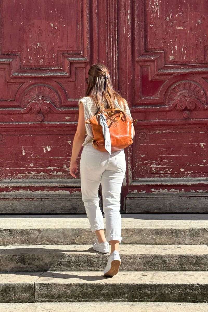 Virginia Leather Backpack 2.0 | Meanwhile Back on the Farm