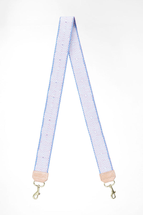 Bubblegum Italian Webbing | Purse Wide Strap Cross Body