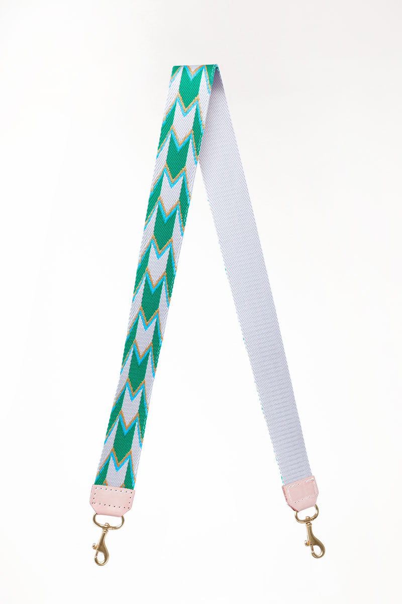 Green Chevron Crossbody Strap | Meanwhile Back on the Farm | Cross Body ...