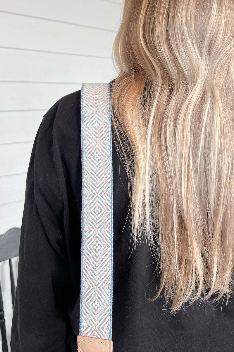 Bubblegum Italian Webbing Crossbody Strap | Meanwhile